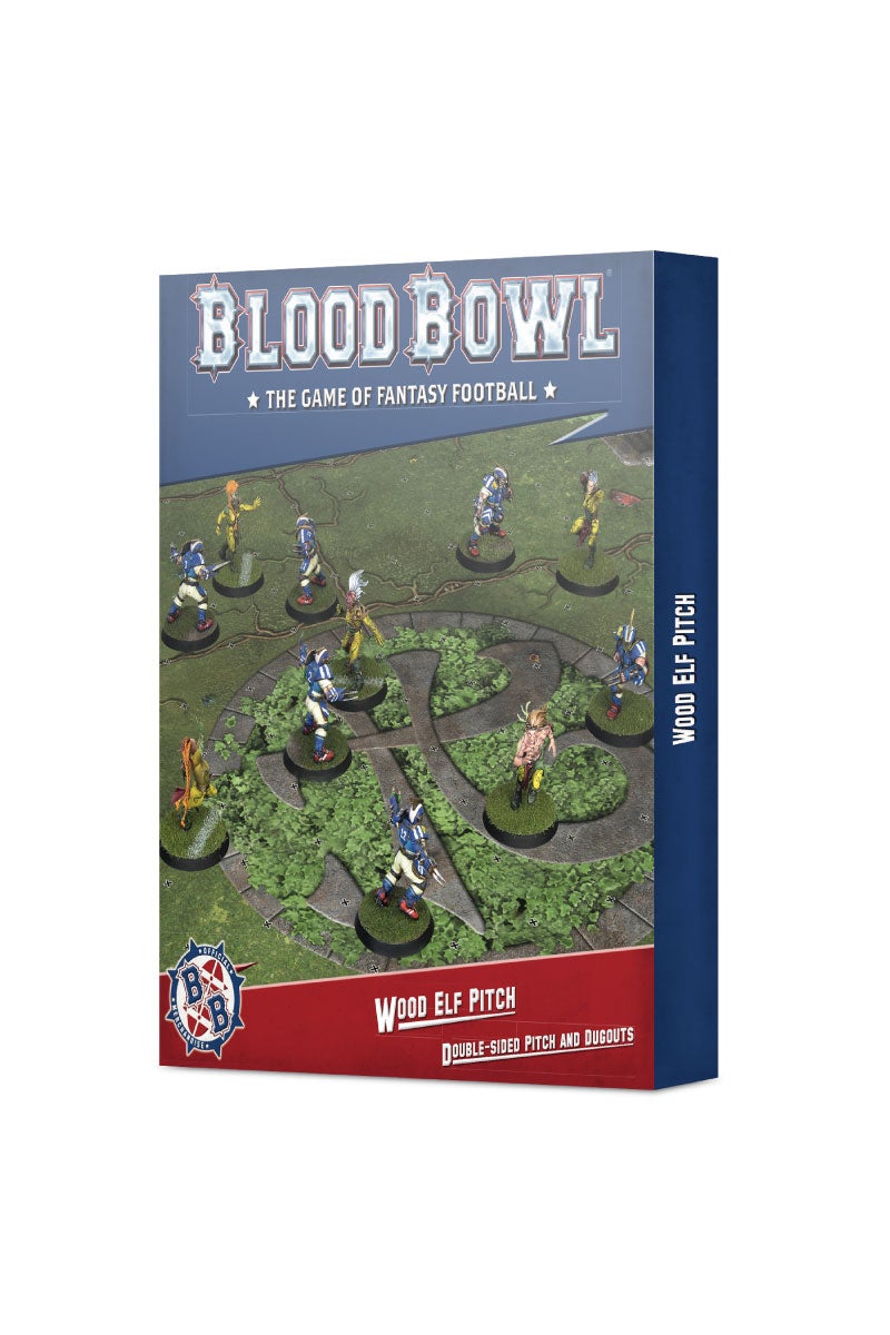 BloodBowl: Wood Elf Pitch and Dugouts | Elm City Games