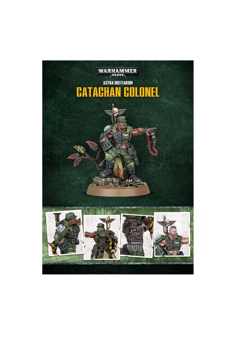 Warhammer 40k: Astra Militarum Catachan Colonel Store Anniversary ...