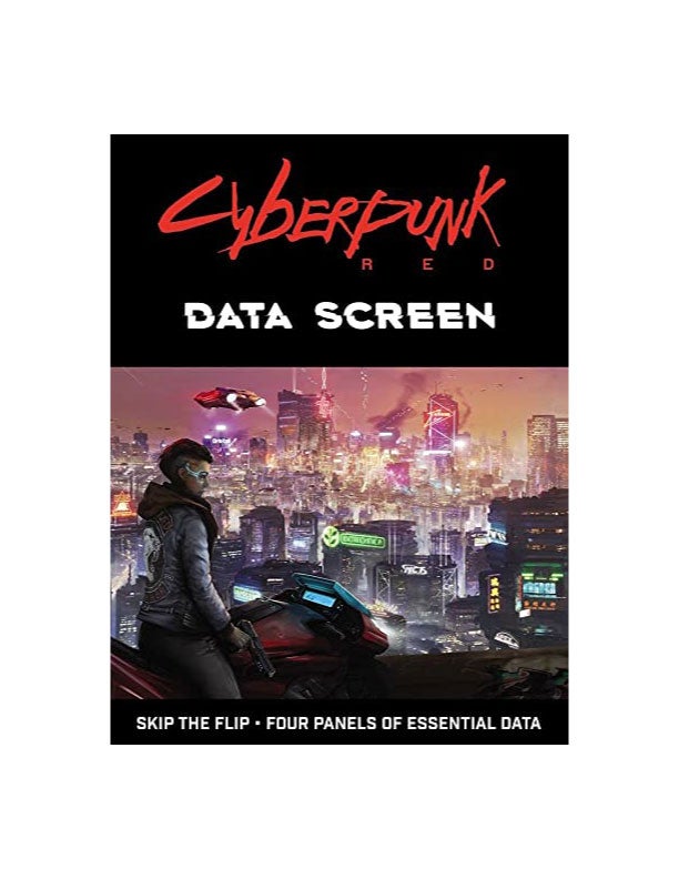 Cyberpunk Red Data Screen | Elm City Games Cyberpunk Red Data Screen | Elm City Games